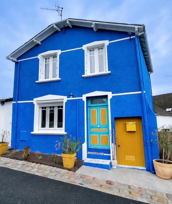 L’adresse Bleue Près De Nantes-maison La Majorelle - Arc en Ciel - Couëron