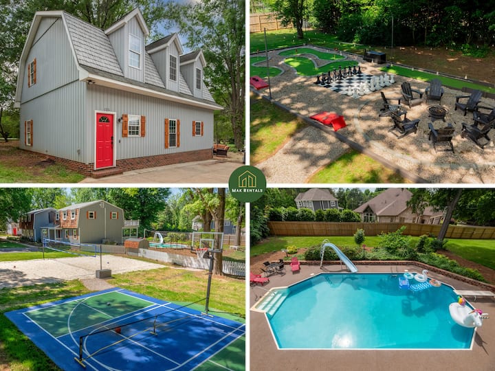 Basketball | Pool | Hottub | Pickleball | Theme Rm - Davidson, NC