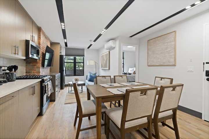 Appartement Spacieux 3 Chambres Près De Nyc Entièrement Meublé, Séjour Au Mois - Union City, NJ