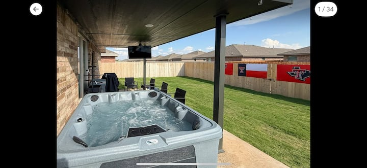 Raider Resort ~ Hot Tub, Arcade, And Luxury For 14 - Lubbock, TX