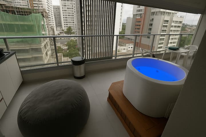 Ap67m2 | Ofurô | Ps5 | 2 Camas Casal | 2wc | Metrô - São Paulo