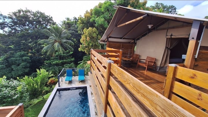 Glamping Sainte-lucîle : Trouvez Votre Sérénité! - Martinique