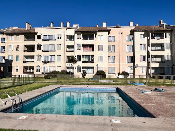 Dpto Cómodo, Seguro, Luminoso Y Bien Ubicado. - La Serena