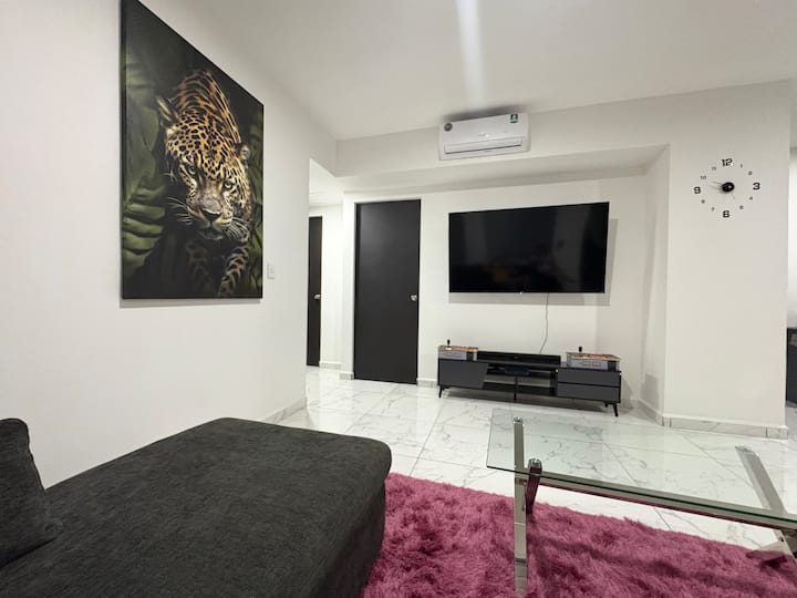 Departamento Jaguar Planta Baja, Alberca, Gimnasio - Cancún