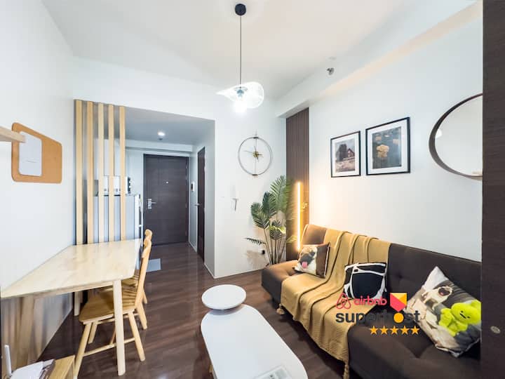 High-rise 1br| 55th Floor |Smdc Air |Ayala Avenue - Makati