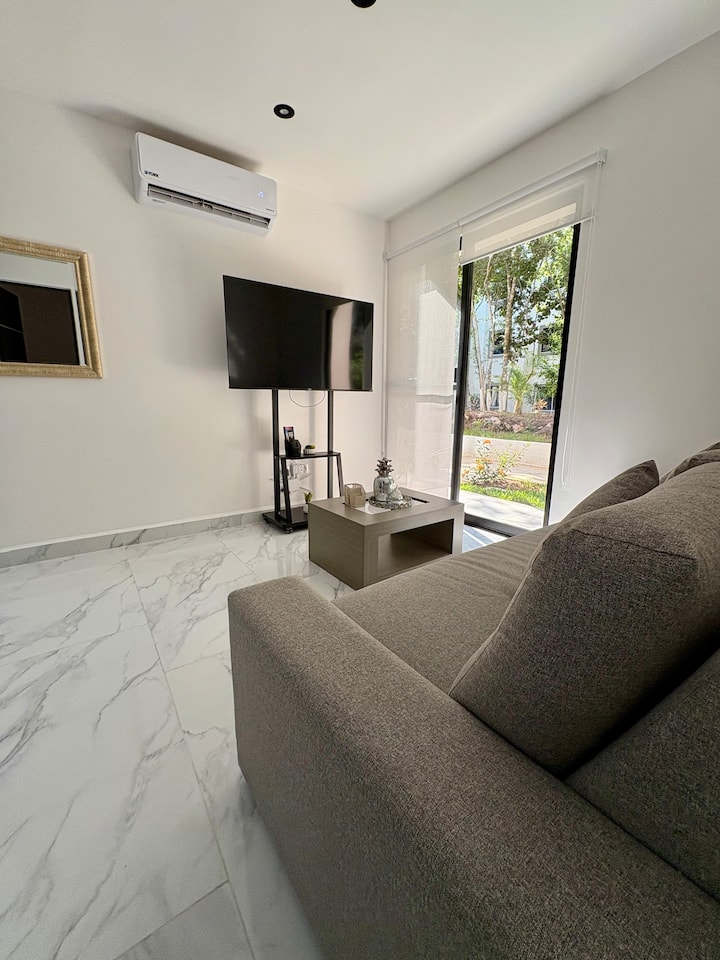 Tu Refugio En El Caribe | Planta Baja Wifi 5 Pool - Cozumel