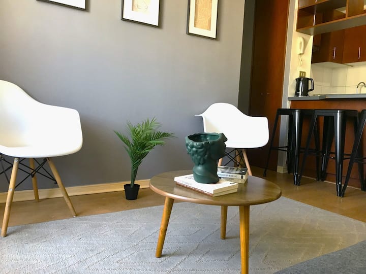 Moderno Departamento 2d En El Corazón De Santiago - Independencia