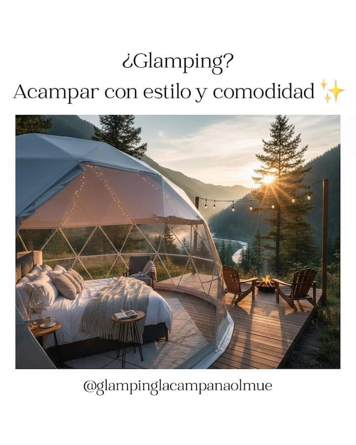 Glamping “La Campana”vive La Biósfera Con Jacuzzi - 