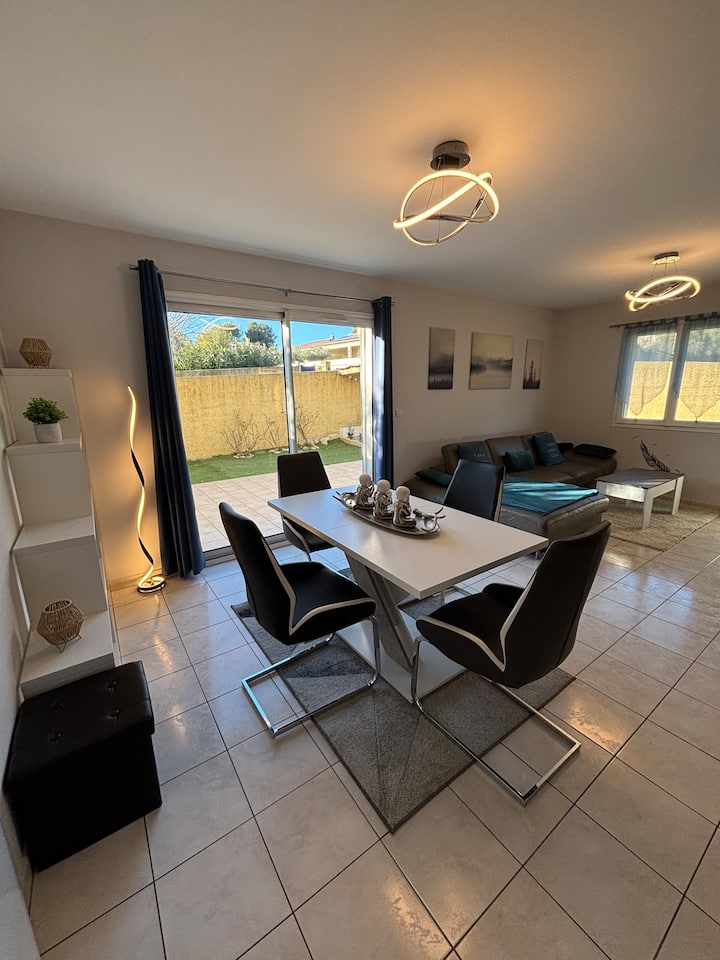 Villa Familiale 3 Chambres - Calvisson