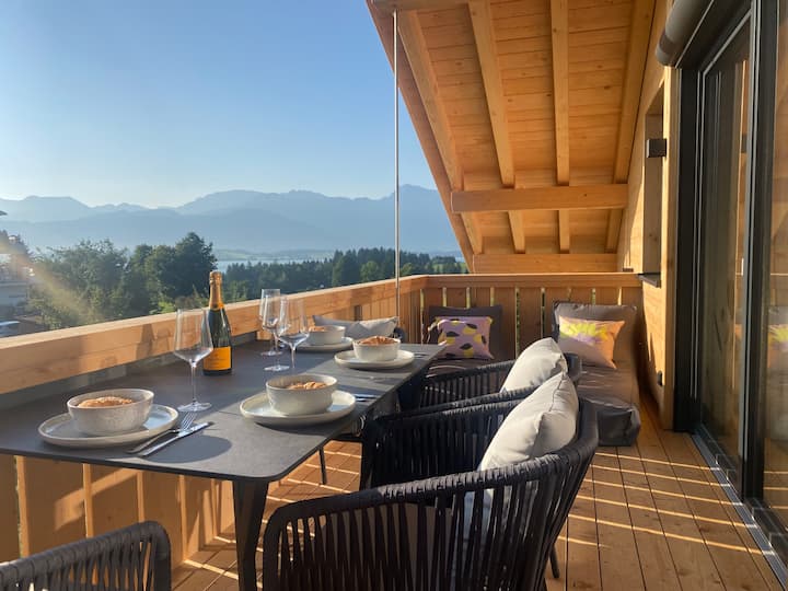 Wiese I Sauna I Berg-seeblick I Natur I Parken - Schwangau