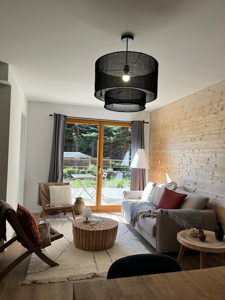 Bel Appartement Pour 8, Terrasse Au Soleil & Sauna - Le Monêtier-les-Bains