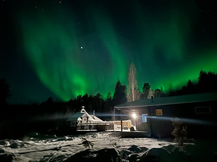 Koselig Hytte I Pasvikdalen Med Grillhytte/sauna - Inari