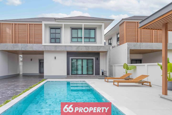 Minimalist 3br Home W/ Private Pool – Cm - Chiang Mai