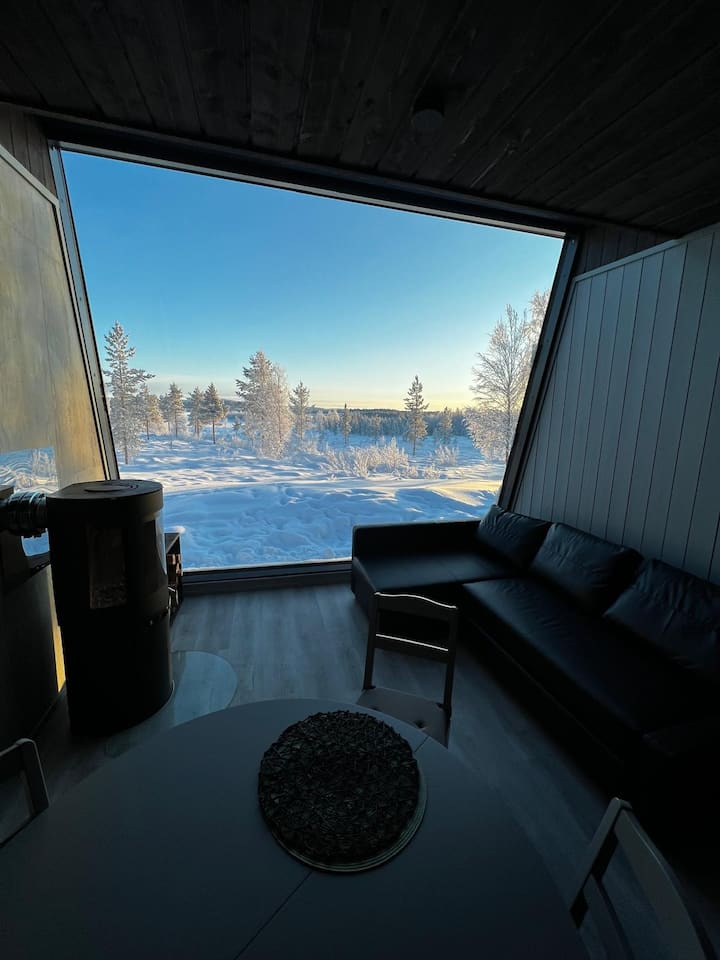 Lodge Arctic 3– Sauna, Toit Vitré & Vue Lac Inari - Ivalo