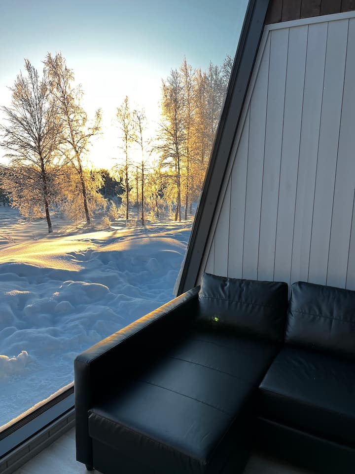 Lodge Arctic 4 – Sauna, Toit Vitré & Vue Lac Inari - Ivalo