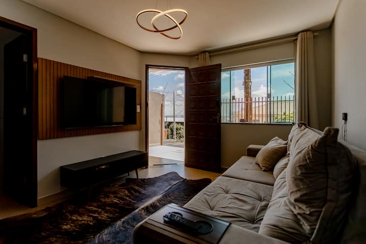 Sobrado Acolhedor Em Pg | Para Famílias E Grupos - Ponta Grossa