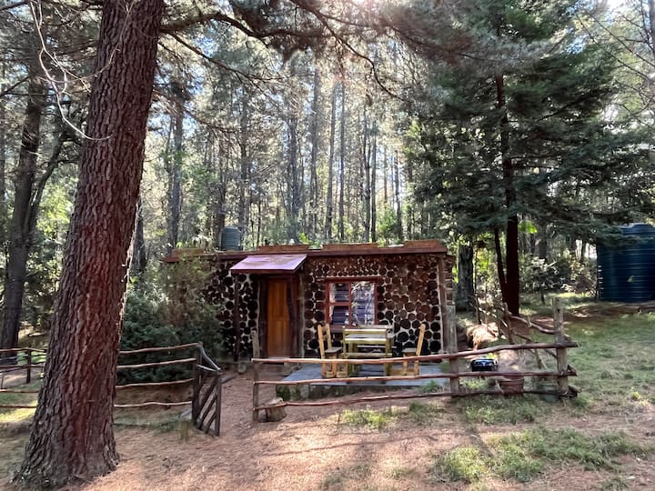 Enchanting Cordwood Cabin Escape In Hogsback - Hogsback