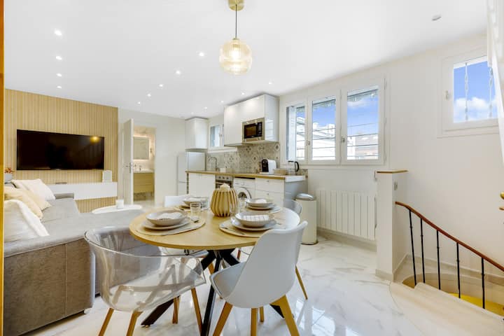 Le Duplex - à 10min De Paris - Pantin