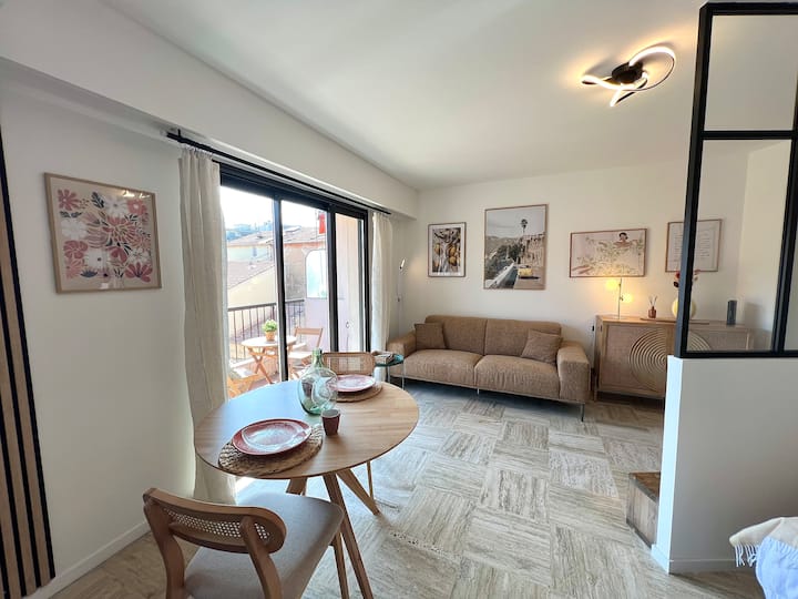 Appartement Renové, 15min Croisette, Ac+terrasse - Le Cannet