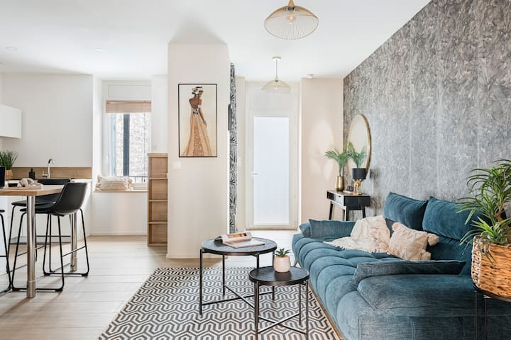 Appartement Moderne 2 Chambres – Proche Gare Tgv - Saint-Étienne