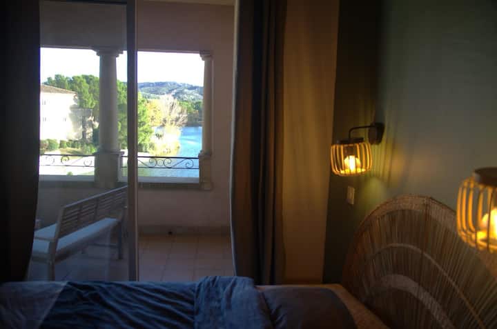 Appartement Domaine De Pont Royal Vu Lac - Mallemort