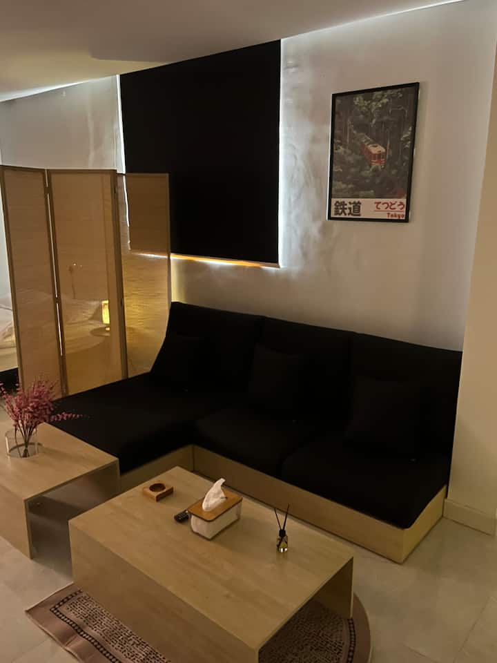 Japanese-modern Studio استديو بتصميم ياباني مودرن - Arabia Saudita