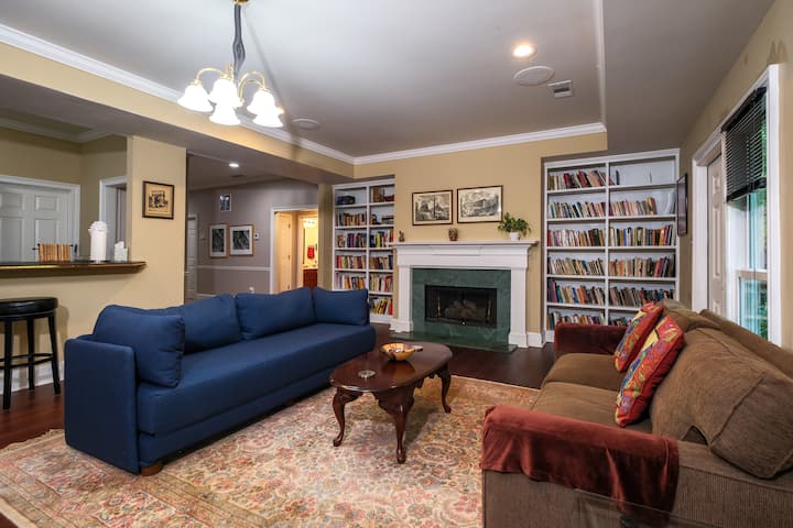 Art-filled Daylight Basement By Nature Sanctuary - Athens, GA