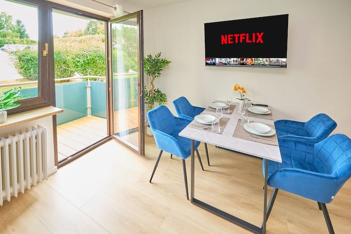 Homestead: Cozy Home | Balcony | Tub | Netflix - Passau