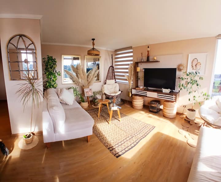 Hermoso Depto. Acogedor, Tranquilo Y Luminoso. - Temuco