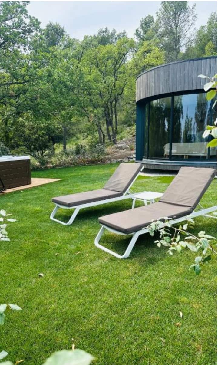 Chambre Insolite "Lumipod" Et Son Jacuzzi Privatif - Gordes