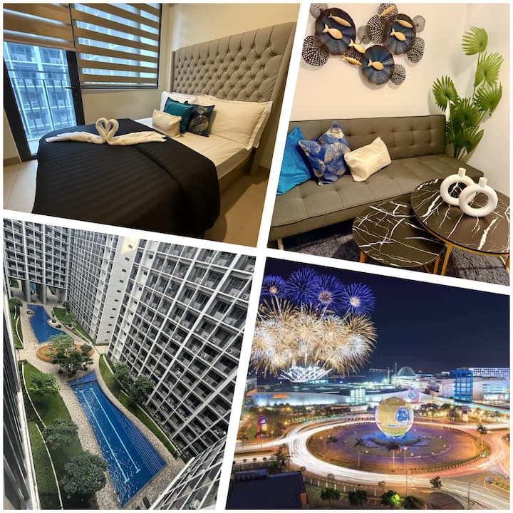Shore 2 Residences Cozy 1br For 4 Near Moa Airport - Manille