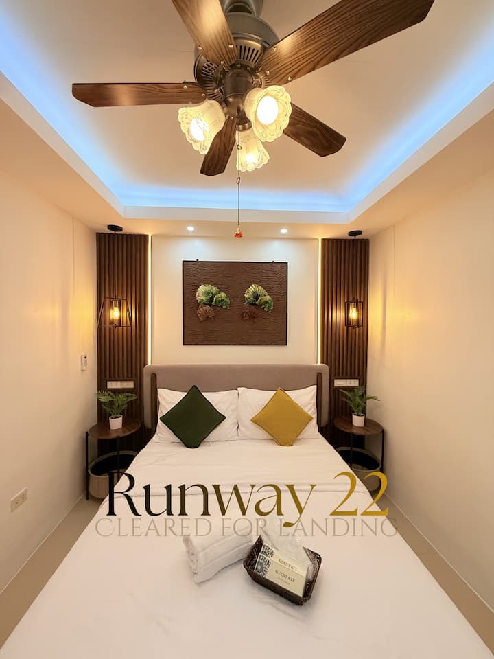 Runway 22- Sage & Stone: 1br • 5 Mins To Sm Clark - Angeles