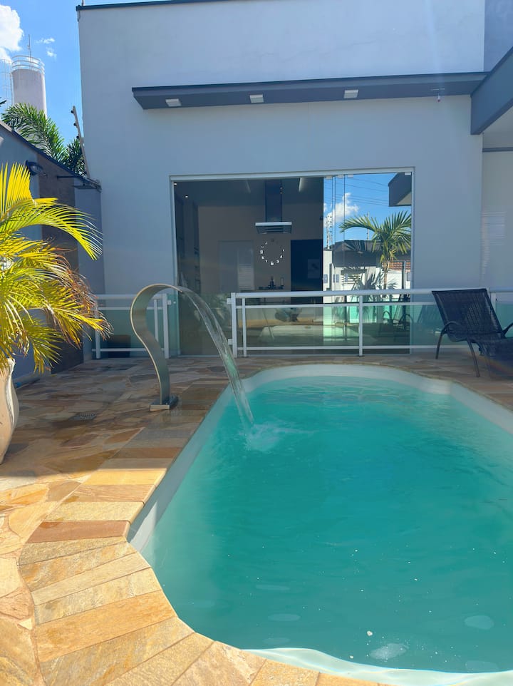 Casa Com Piscina, áRea Gourmet E Ar Condicionado - Americana