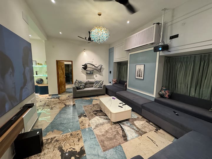 La Plage Azure. Fountain Bedroom. Jacuzzi. Beach - Puducherry