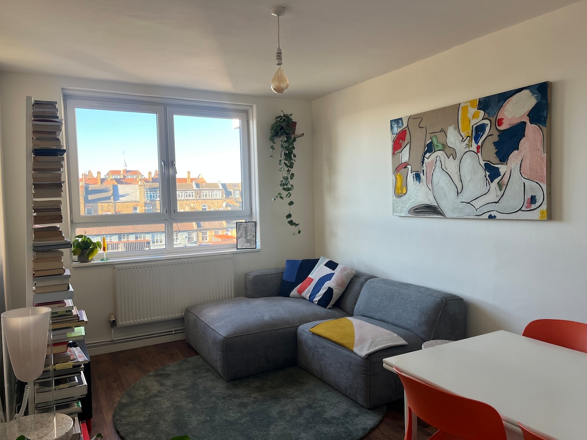 Apartamento encantador de 2 quartos numa zona animada, Dalston Top ...
