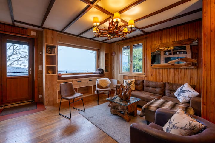 Chalet Cosy Authentique & Vue Panoramique - Clairvaux-les-Lacs