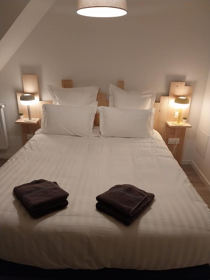 Maison 2/6 Pers Avec Terrasse-jardin
Parking Privé - Saint-Valery-sur-Somme