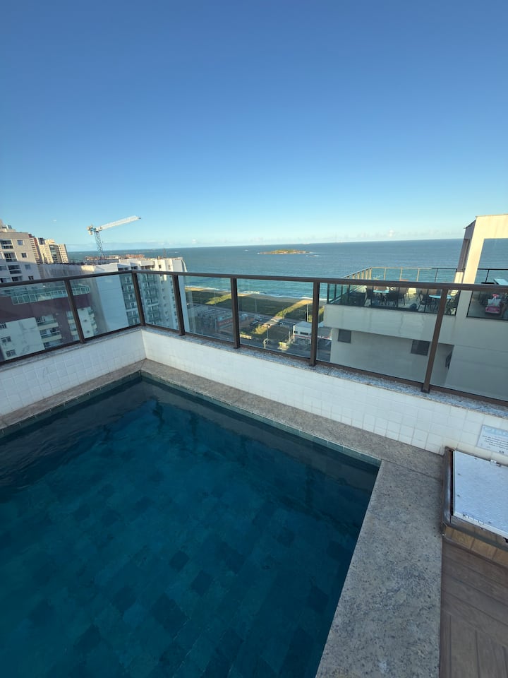 Vista Para O Mar, Requinte E Conforto! - Vila Velha