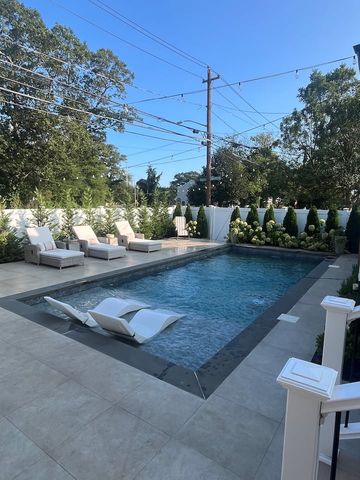 5 Miles To Rydercup Home For 8 Guests, Heated Pool - Massapequa