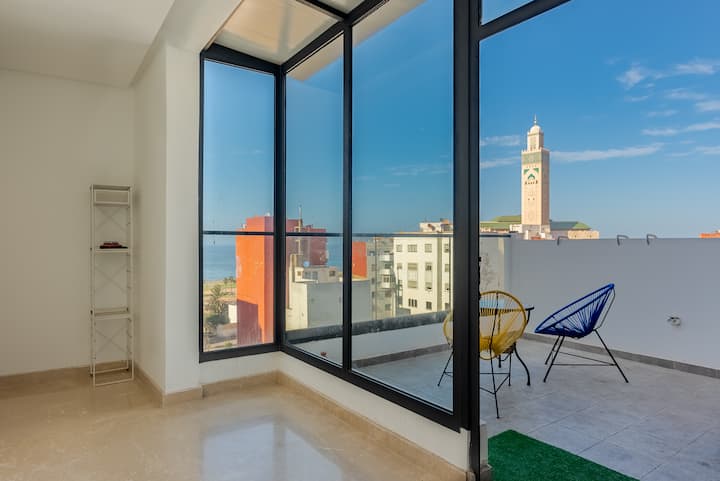 Studio Plateforme D'observation Solstice73 - Casablanca, Maroc