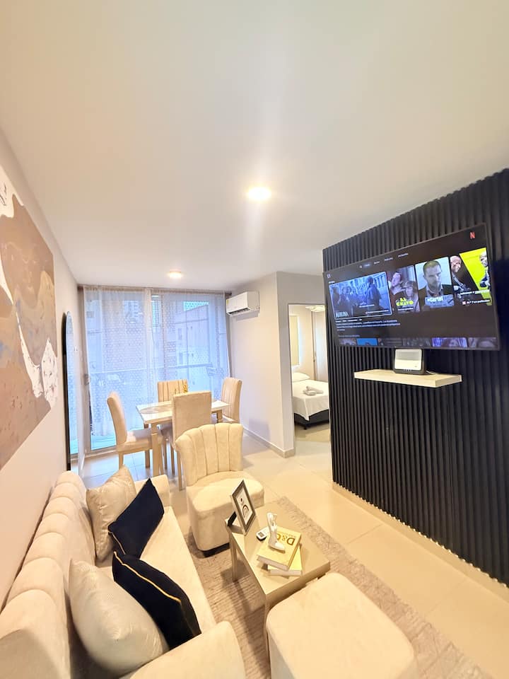 3br Apartamento De Arte A 5 Min Centro + Playa - Cartagena