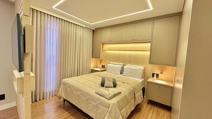 Walkbueno/wifi/tvsmart/piscina. - Goiânia