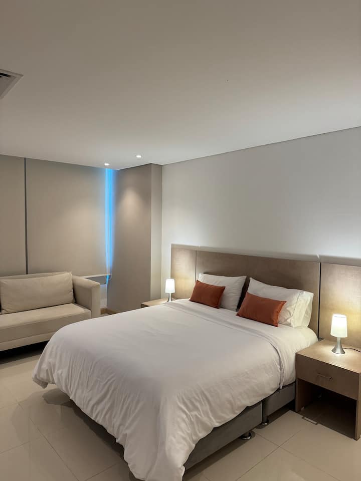 Lujoso Apto En Blue Gardens Hilton Y Cc Buenavista - Barranquilla