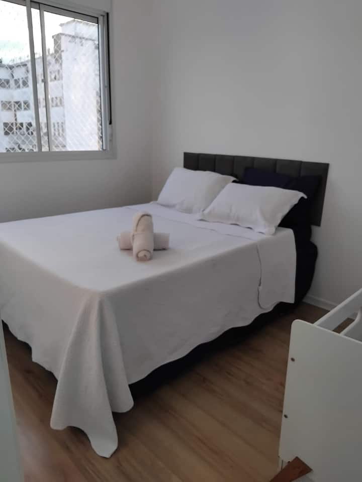 0801 - 600m Do Metrô | Piscina | 2 Quartos |1 Vaga - Liberdade