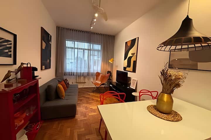 Modern Apartment In Copacabana: 3 Min To The Beach - Rio de Janeiro