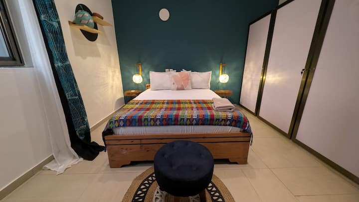 Chambre To La Bleue, 300m Plage, Canelya - Cotonou