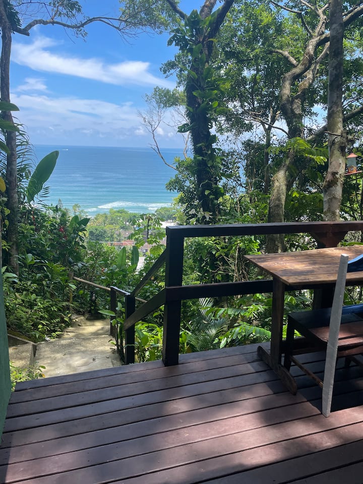 Refúgio Na Mata Com Vista Para O Mar - São Sebastião