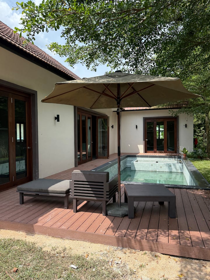 Savana Villa With Private Swimming Pools. - Senai