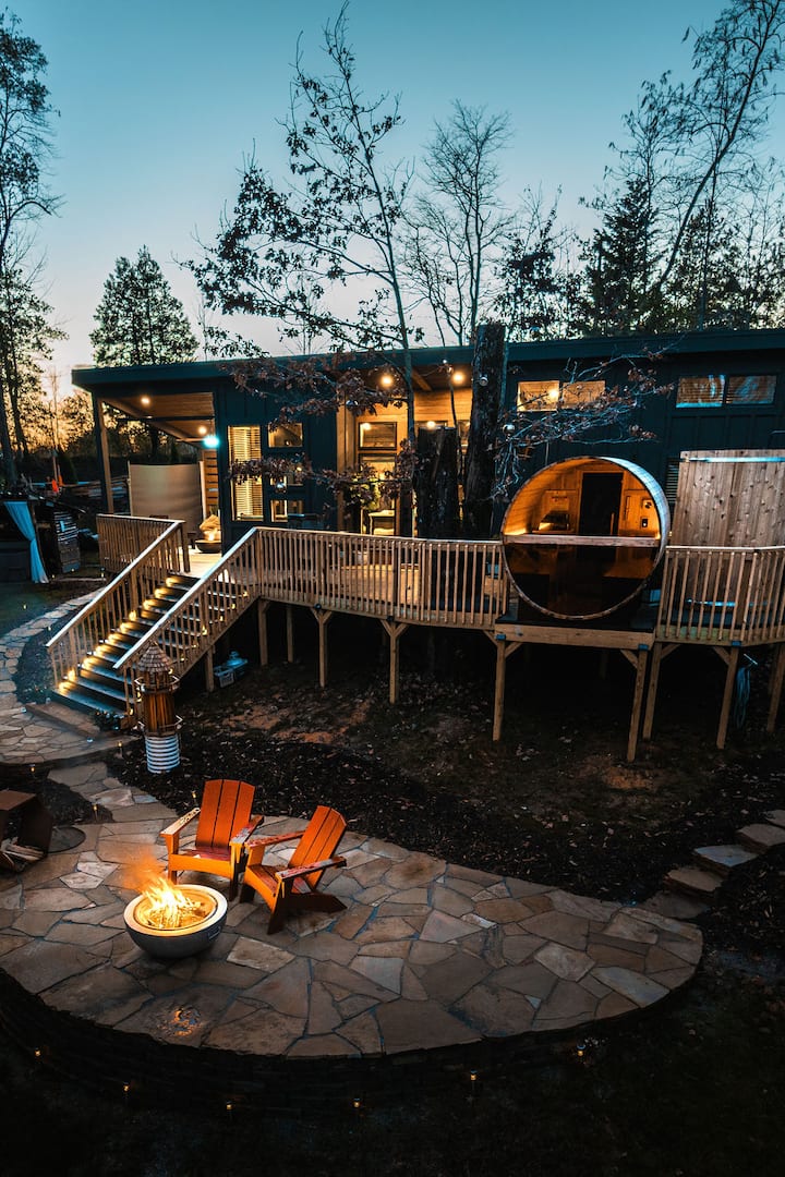 Soulrest Sanctuary -Hot Tub+sauna Couples Retreat - South Carolina