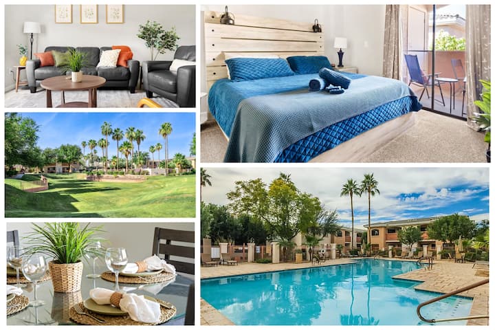 Desert Oasis 2bd/2ba | Gated Resort | Pool | Gym - Phoenix